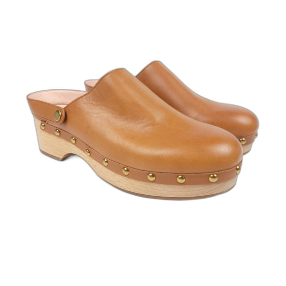 J. Crew | Shoes | New Jcrew Cottagecore Fall Convertible Brown Studded ...